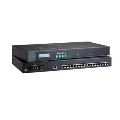 China MOXA NPORT 5630-16 16-Port RS-232/422/485 Rack-Mounted Serial Server for Industrial Networking for sale