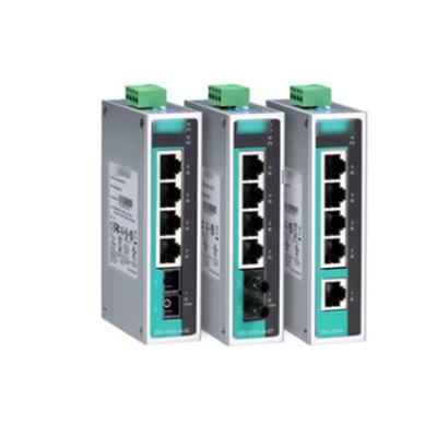 China MOXA EDS-205A 5-Port Unmanaged Ethernet Switch Rugged Industrial Hardware Design for sale