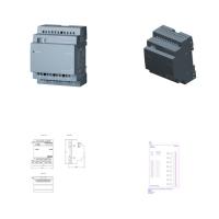 China Siemens LOGO 6ED1052-2HB08-0BA1 24RCEO Logic Module 24V DC AC 8DI 4DO for sale