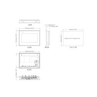China WEINVIEW cMT3075XH2 7 Inch HMI Touch Screen 1024x600 LED Quad Core Cortex A35 PLC for sale