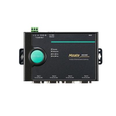 China MGATE MB3180 1 2 4 Port Serial to Ethernet Modbus Gateway for MOXA for sale