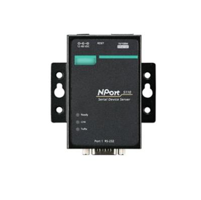 China Direct Supply NPORT 5110 1-Port RS-232/422/485 Serial Device Networking Server for MOXA for sale