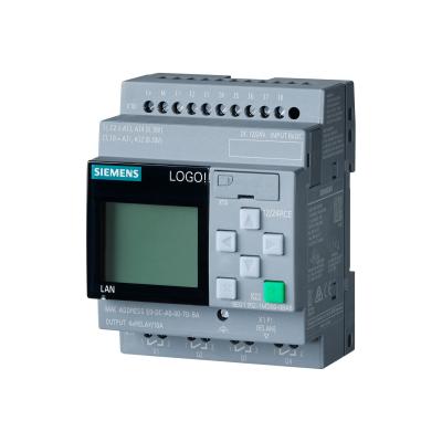 China 100% Original Siemens LOGO PLC Integrated Display Panel Relay Module 6ED10521MD080BA1 for sale