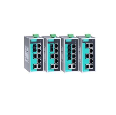 China EDS-208A-MM-SC 8-Port Unmanaged Industrial Ethernet Switch 10/100Mbps for Automation for sale
