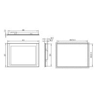 China MCGS TPC1021Kt 10.1 Inch HMI Touch Screen 128M Memory 1024x600 Resolution Industrial Automation Panel for sale