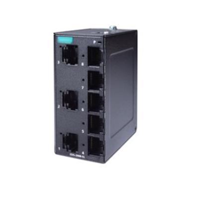 China EDS-2008-EL Series 8-Port Unmanaged Ethernet Switch Industrial Grade 1 Year Warranty for sale