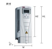 China ABB ACS510-01-05A6-4 380V 5.6A Industrial VFD Inverter 2.2kW for Motor Control for sale