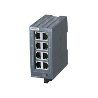 China Siemens SCALANCE XB008 Unmanaged Industrial Ethernet Switch 8 Ports 10 100 Mbit/s 24V DC for sale