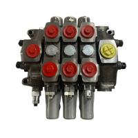 China 5 Spools Sectional Directional Valves for Hydraulic Drill in 400*280*170 Structure for sale