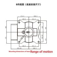 China GBS6-C1400X Welding Robot 1400mm Reach 0.05mm Repeatability for Industrial Automation for sale