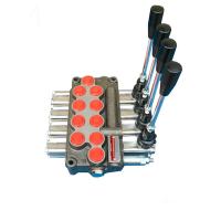China Hydraulic Pressure Monoblock Directional Control Valve 5 Spools 45L/MIN Rated Flow for sale