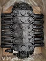 China 6 Spools Sectional Hydraulic Directional Valve 80L/min 350bar 330x240x155mm for sale