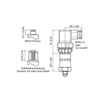 China Siemens SITRANS P220 Pressure Transmitter 7MF1567-3CB00-1AA1 0-16 bar 4-20 mA for sale