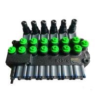 China M45/6 Monoblock Hydraulic Control Valve 6 Spools Directional Valve for Mobile Hydraulics 15kg for sale