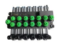 China M45/6 Monoblock Hydraulic Control Valve 6 Spools Directional Valve for Mobile Hydraulics 15kg for sale