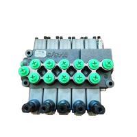 China M45/6 Monoblock Hydraulic Control Valve 6 Spools Directional Valve for Mobile Hydraulics 15kg for sale