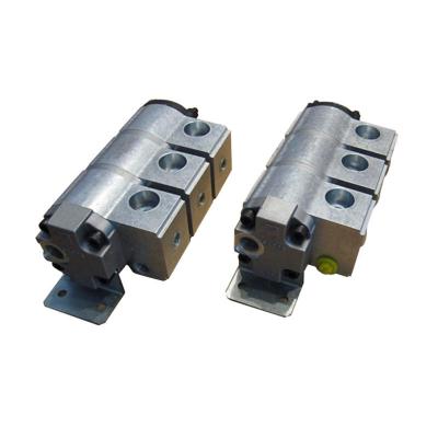 China Hydraulic Flow Divider Gear Motor 200L Rated Flow 99% Synchronization Accuracy PLD20 for sale