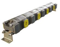 China 2 Sections Rotary Gear Motor Hydraulic Flow Divider HDD35.125 125cm3 Displacement 550L/min for sale