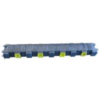 China 2 Sections Rotary Gear Motor Hydraulic Flow Divider HDD35.125 125cm3 Displacement 550L/min for sale