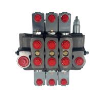 China Electric Hydraulic Sectional Control Valve SN-3/2S 60L/MIN Flow Rate 12V DC for sale