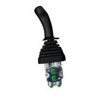 China 2 Axis Hydraulic Joystick RCX 03-A02-MA Single Lever Remote Control for Rock Drilling Rig 2.5kg for sale