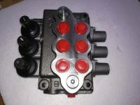 China 45L/min Monoblock Directional Control Valve 4 Spools Hydraulic Valve for Walvoil Type 40-380LPM for sale