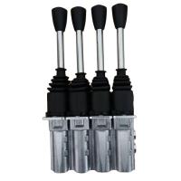 China 4 Spool Hydraulic Remote Control Valve Walvoil SVM100 1/4 Port 60bar for sale