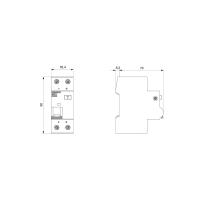 China Siemens RCBO 4.5kA 1P+N Type AC 30mA C-Char 6A 230V Low Voltage Circuit Breaker for sale