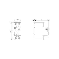 China Siemens 5SU1353-1KK16 RCBO 16A 30mA Type AC 4.5kA 1P+N Residual Current Circuit Breaker for sale