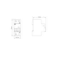 China Siemens 5SU9356-1KK16 RCBO 6kA 1P+N Type AC 30mA C-Char 16A 230V Low Voltage Power Distribution for sale
