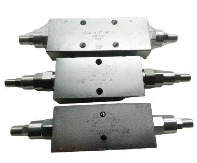 China Overcentre Valves Counterbalance Valve VBCD 1/4 DE/A 350bar Hydraulic Balance Valve for sale