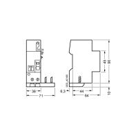 China Siemens 5SM2322-0 RC Unit for 5SY 2-Pole Type AC 40A 30mA 230V Residual Current Device for sale