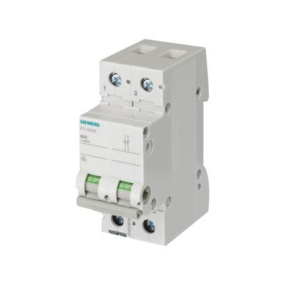 China Siemens 5TL1263-0 5TL Series Disconnector 63A 2P Switch Disconnector 440V AC for sale