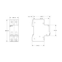 China Siemens 5TL1263-0 5TL Series Disconnector 63A 2P Switch Disconnector 440V AC for sale