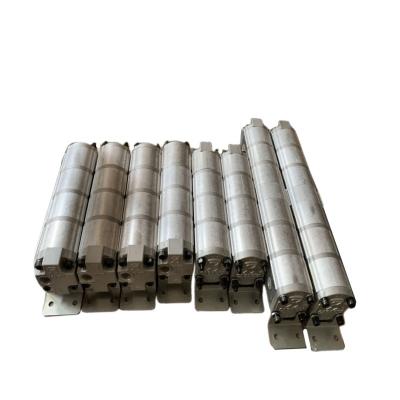 China Flow Divider PLD20/4/CS-GE/14-GD 4 Outlet Synchronous Gear Motor 480x120x130mm for sale
