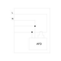 China Fire Safety Switch Block AFDD 1-16A 230V for Siemens Circuit Breakers 5SM6021-2 Tested for sale