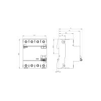 China Siemens 5SV3646-6 Residual Current Operating Circuit Breaker Communication Interface for sale