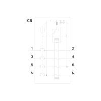 China Siemens 5SV3646-6 Residual Current Operating Circuit Breaker Communication Interface for sale
