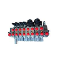 China SD6/8 Type Hydraulic Directional Valve 8 Spools 80L/min 315BAR for sale