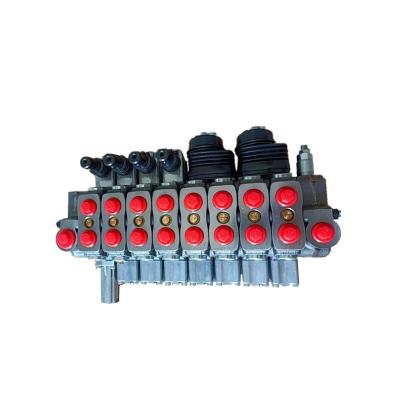 China SD6/8 Type Hydraulic Directional Valve 8 Spools 80L/min 315BAR for sale
