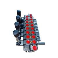 China SD6/8 Type Hydraulic Directional Valve 8 Spools 80L/min 315BAR for sale