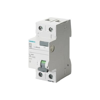 China Siemens 5SV4614-0 2-Pole Type AC Residual Current Circuit Breaker 40A 300mA 230V for sale