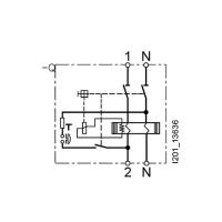 China Siemens 5SV4614-0 2-Pole Type AC Residual Current Circuit Breaker 40A 300mA 230V for sale