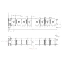 China 8-Way Hydraulic Flow Distributor with 8 Pressure 3-Way Ball Valves and Manifold Block 350 Bar for sale