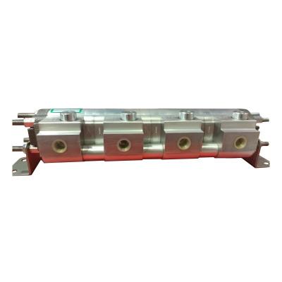 China Hydraulic Flow Divider FDRA0201704WVR160 G1/2 G3/4 Port 4 Cylinder Synchronization 18kg for sale
