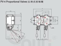 China 110L/min Hydraulic Proportional Control Valve PV-4 Replaces Danfoss PVG 32 for Industrial Automation for sale