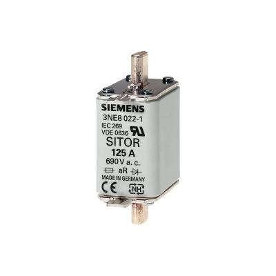 China Siemens 3NE8018-1 SITOR LV HRC Fuse Link 690V AC 440V DC NH00 gR Class for sale