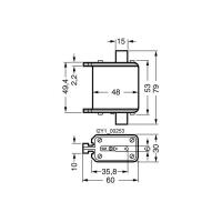 China Siemens 3NE8018-1 SITOR LV HRC Fuse Link 690V AC 440V DC NH00 gR Class for sale
