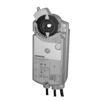 China Siemens GBB161.1E Rotary Air Damper Actuator 24V AC 25Nm 150s Building Automation for sale
