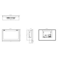 China Siemens SIMATIC HMI MTP1500 Unified Comfort Panel 15.6 Inch TFT Display 6AV2128-3QB06-0AX1 for sale